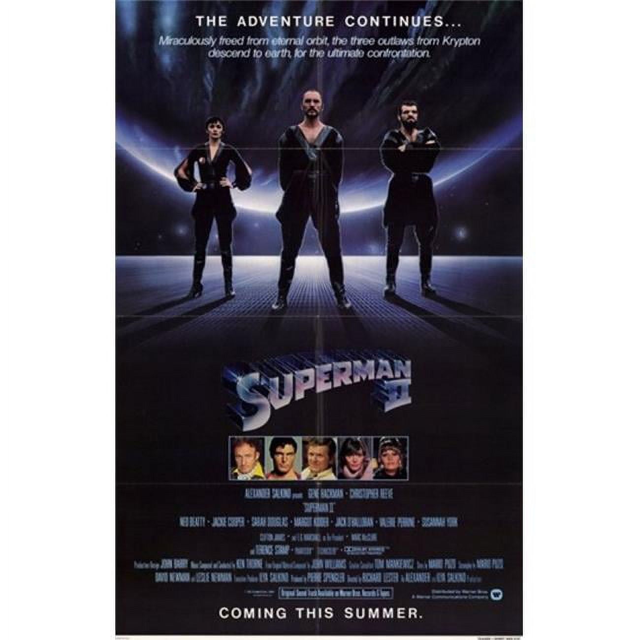 Superman 2 Movie Poster - 11 x 17 in. - Walmart.com