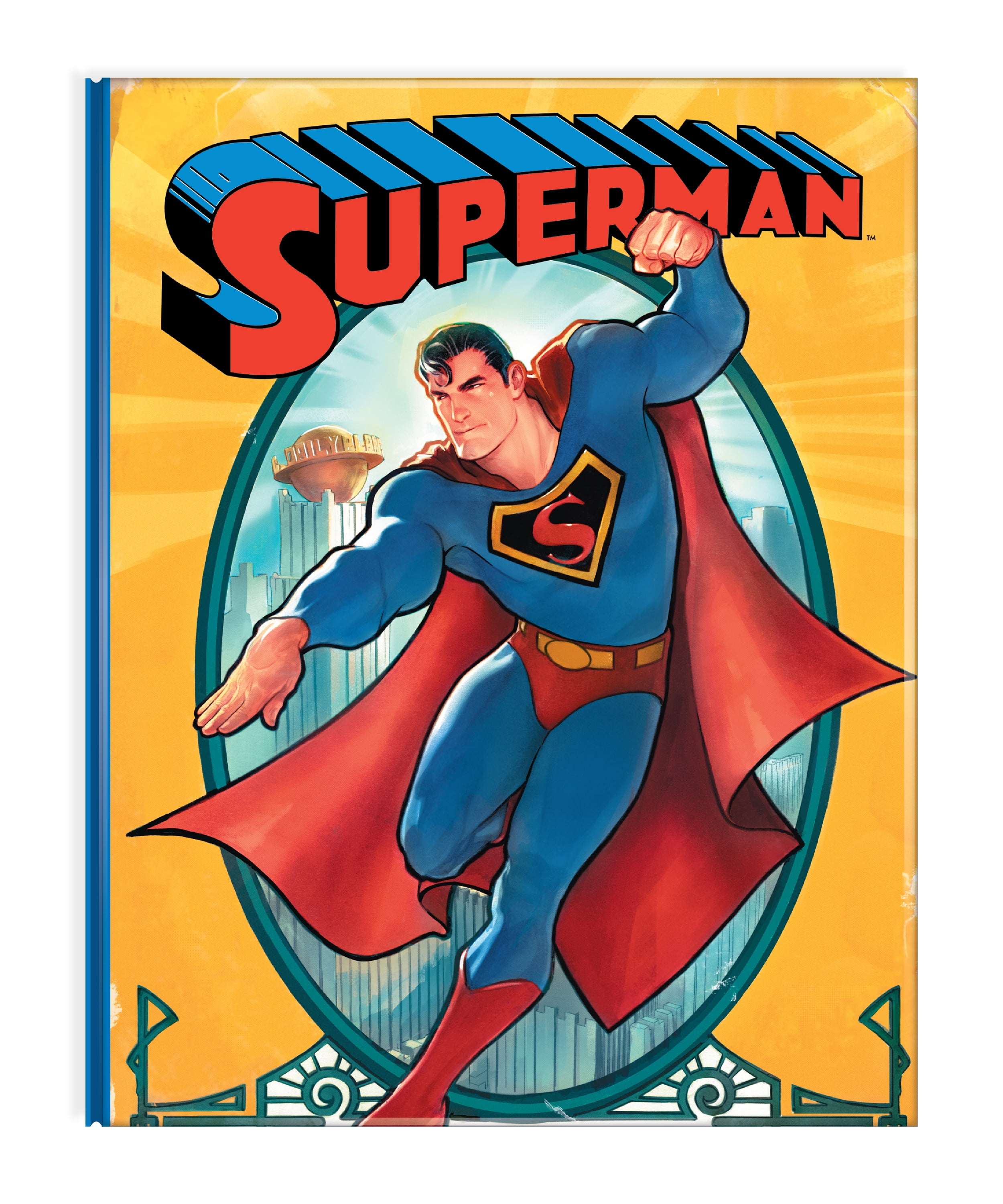 Superman 2-Pocket Paper Folder with 3 Prongs, 9.25" x 11.6", for ...