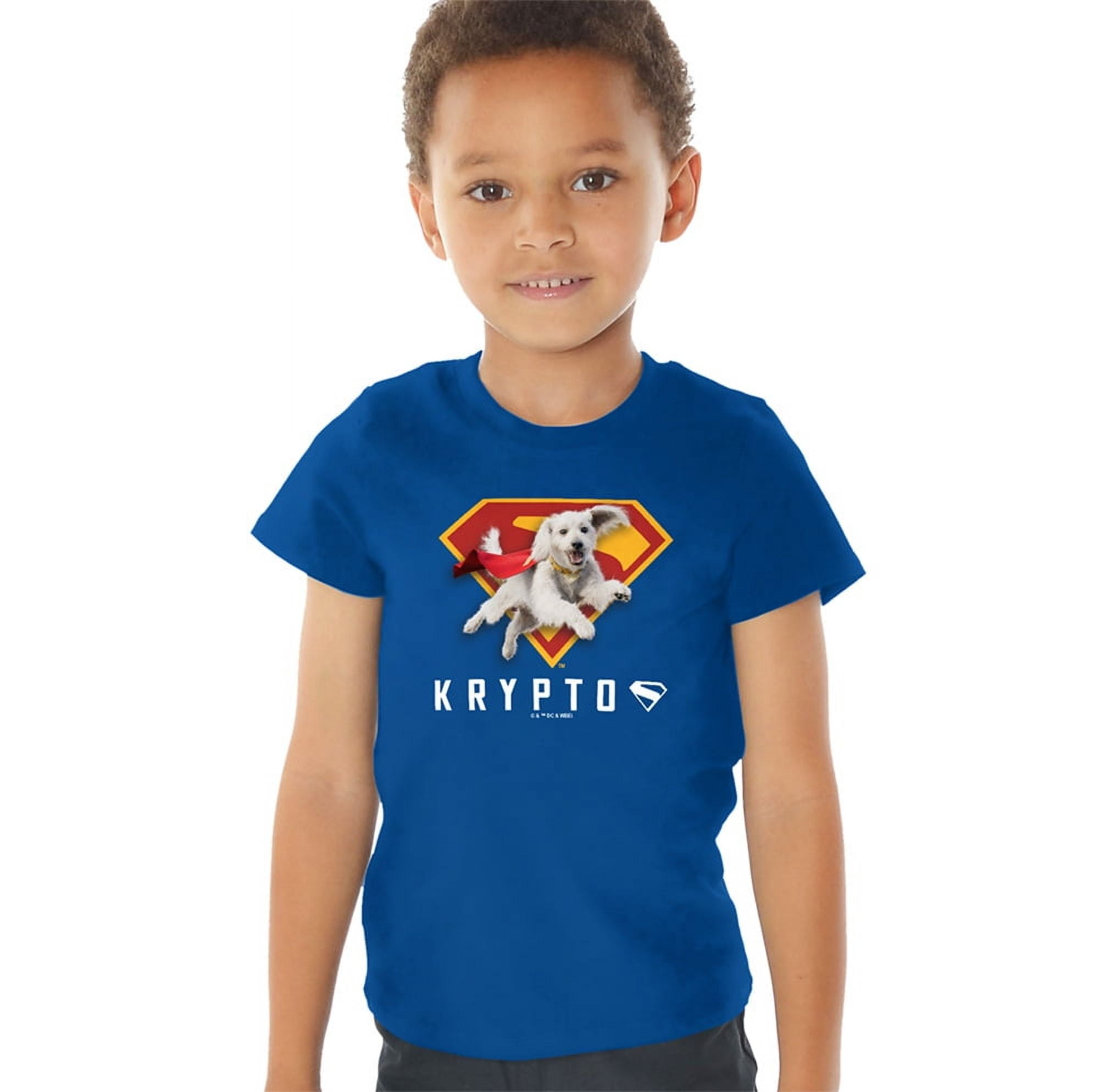 Superman 2025 Krypto Shield Kids T Shirt (2) for Toddler Boys and Girls - Walmart.com