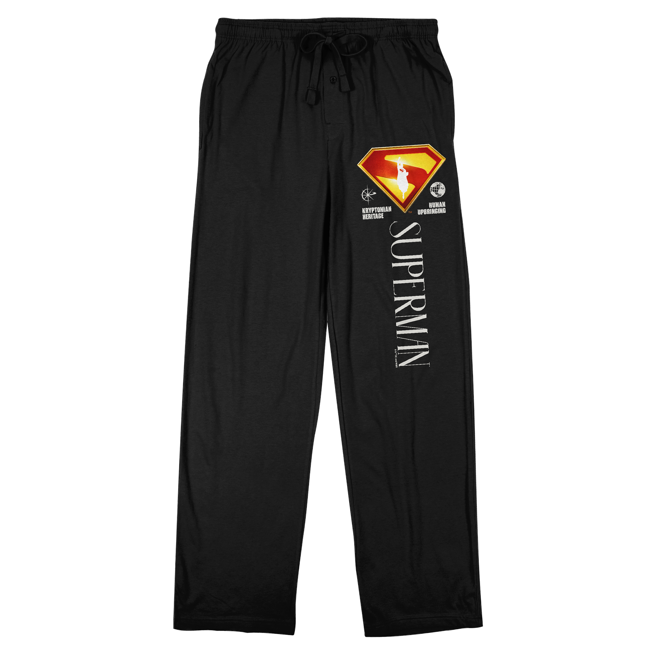 Superman 2025 Kryptonian Heritage Human Upbringing Adult Black Sleep ...