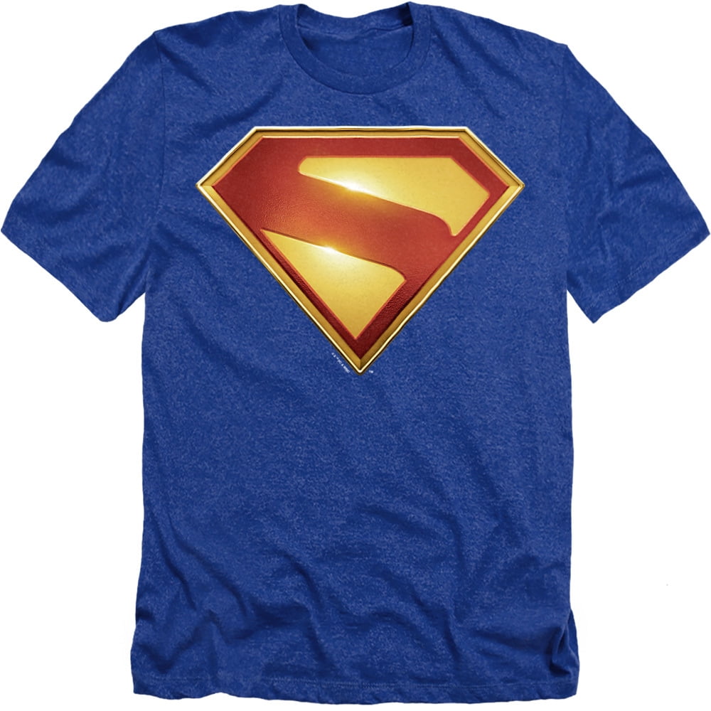 Superman 2025 New Logo Color Unisex Adult Heather T Shirt - Walmart.com