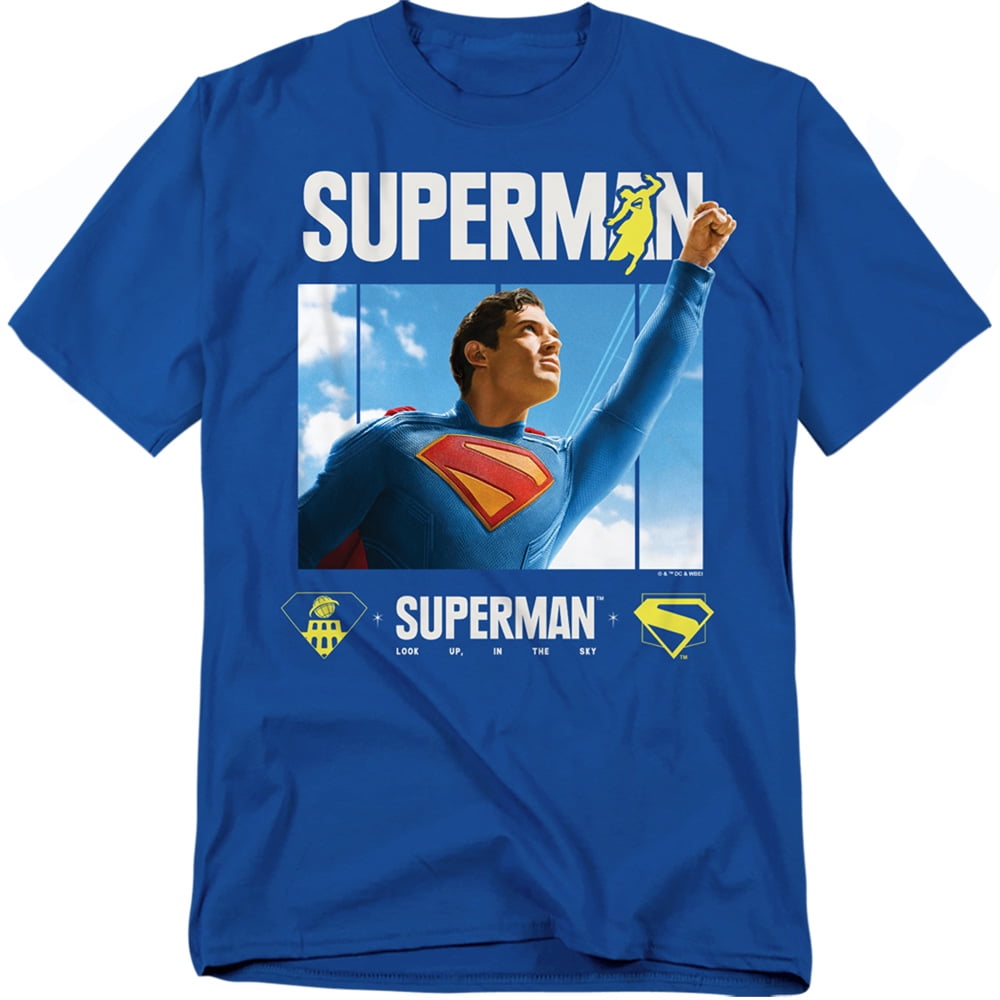 Superman 2025 Superman Comic Run Graphic Tee For Men & Women - Walmart.com