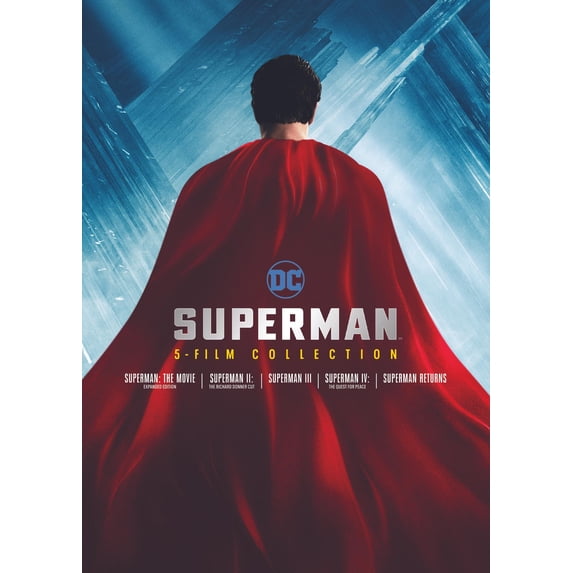 SDS Superman 5 Film Collection DVD Action Adventure Includes Superman ...