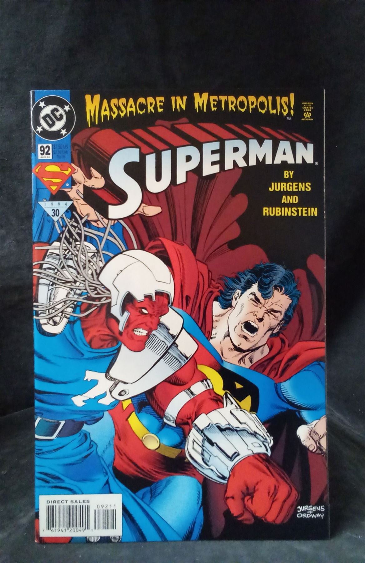 Pre-Owned Superman #92 1994 DC Comics Comic Book - Walmart.com