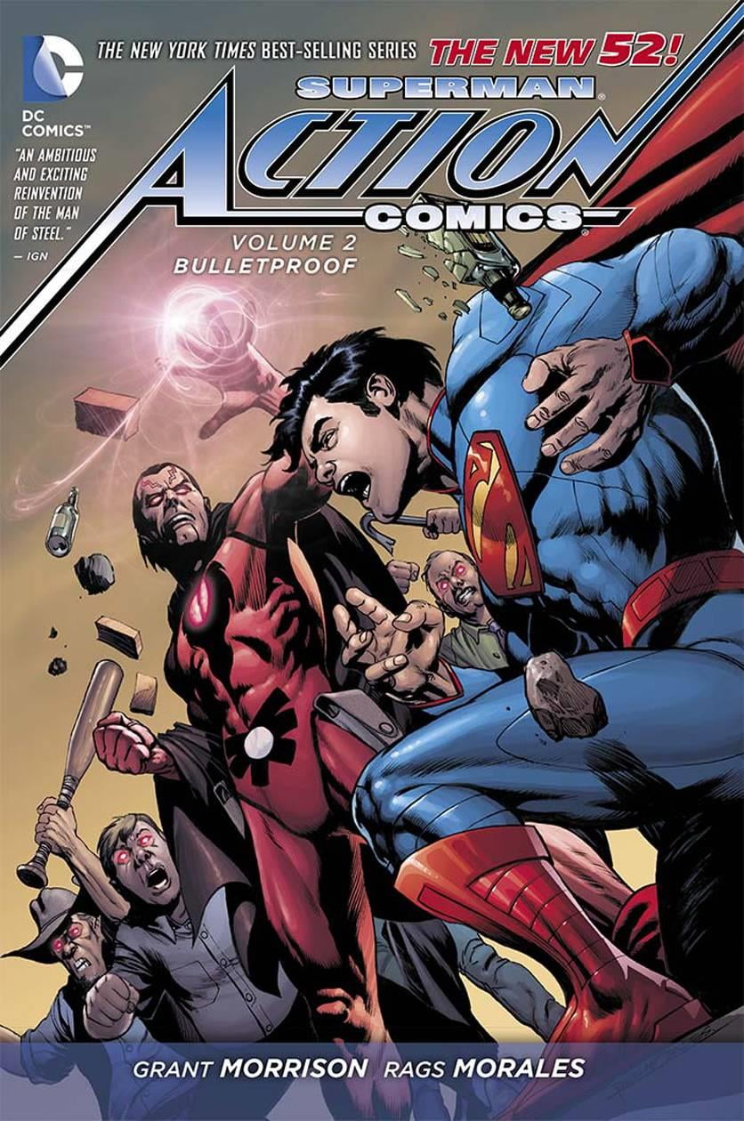 Superman Action Comics N52 HC Vol 2 Bulletproof DC Comics Hardcover ...