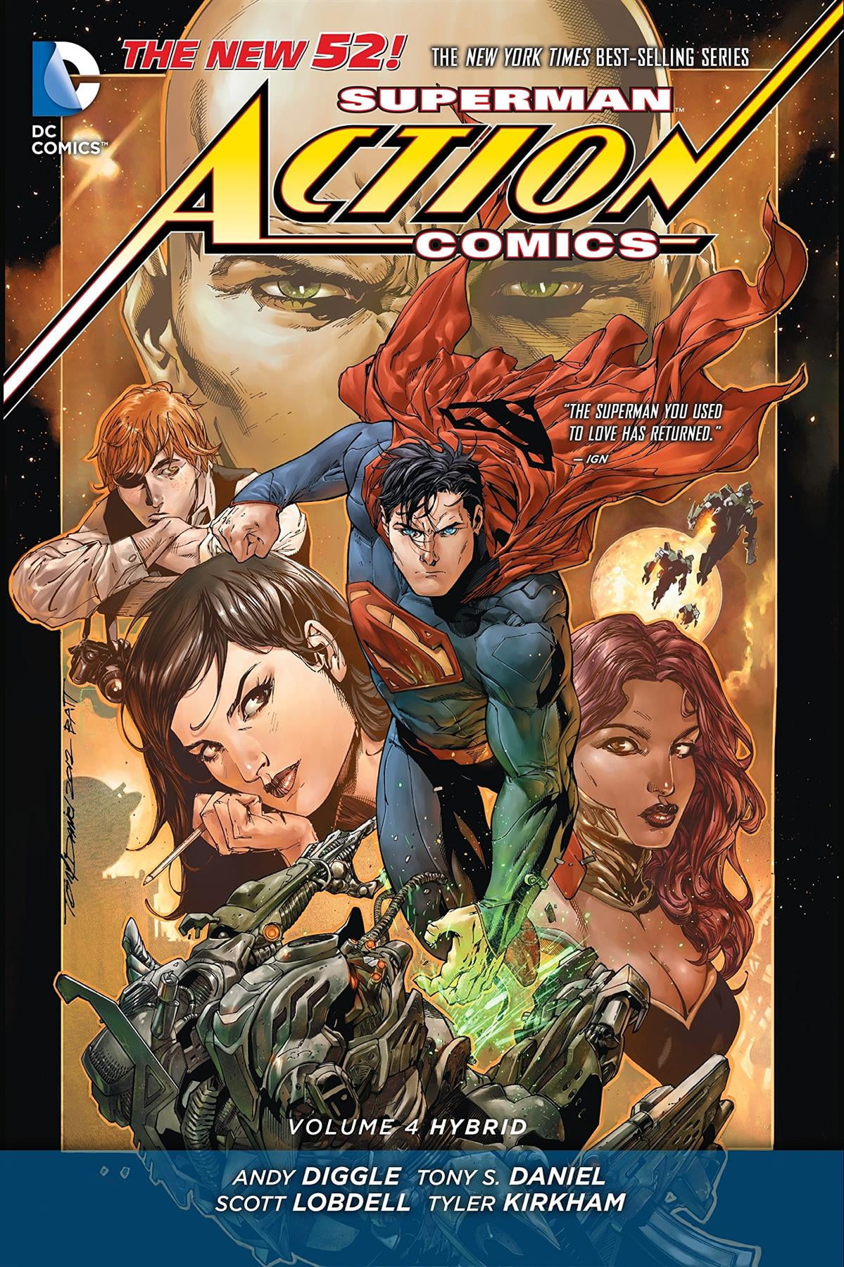 Superman Action Comics N52 HC Vol 4 Hybrid DC Comics Hardcover Book ...