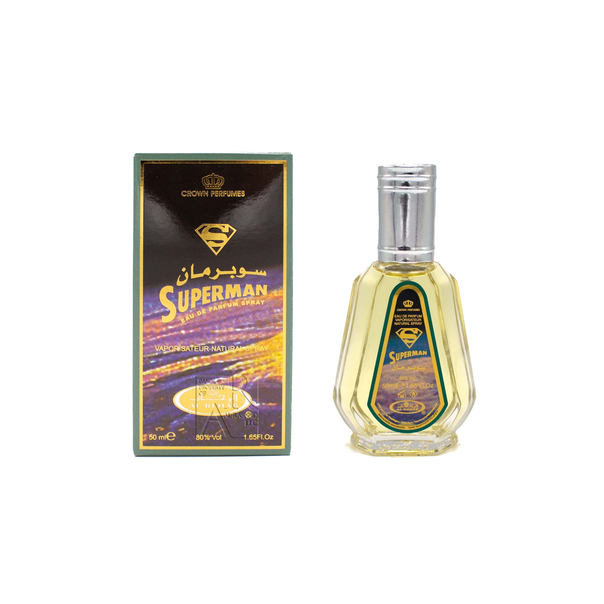 Superman - Al-Rehab Eau De Natural Perfume Spray- 50 ml (1.65 fl. oz ...