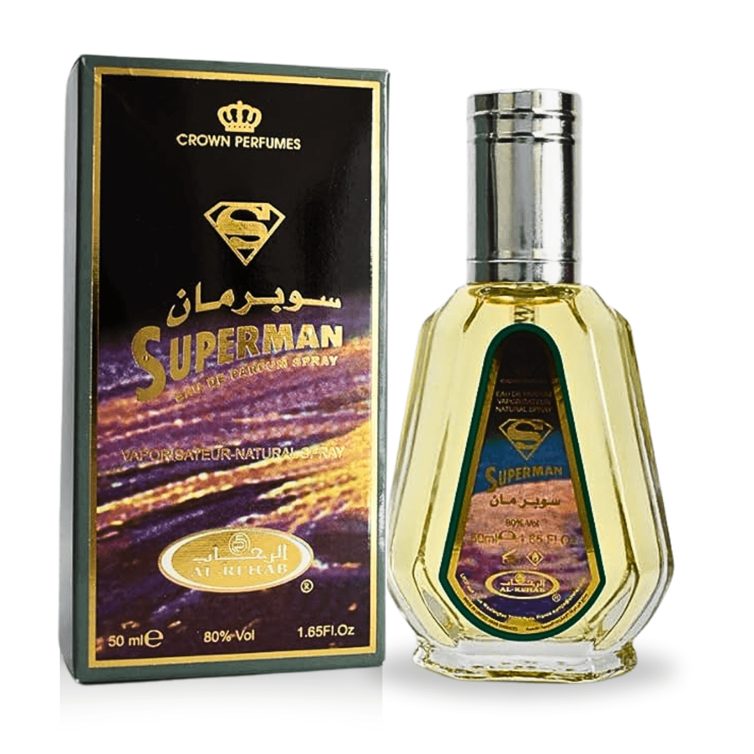 Superman - Al-Rehab Eau De Natural Perfume Spray- 50 ml (1.65 fl. oz ...