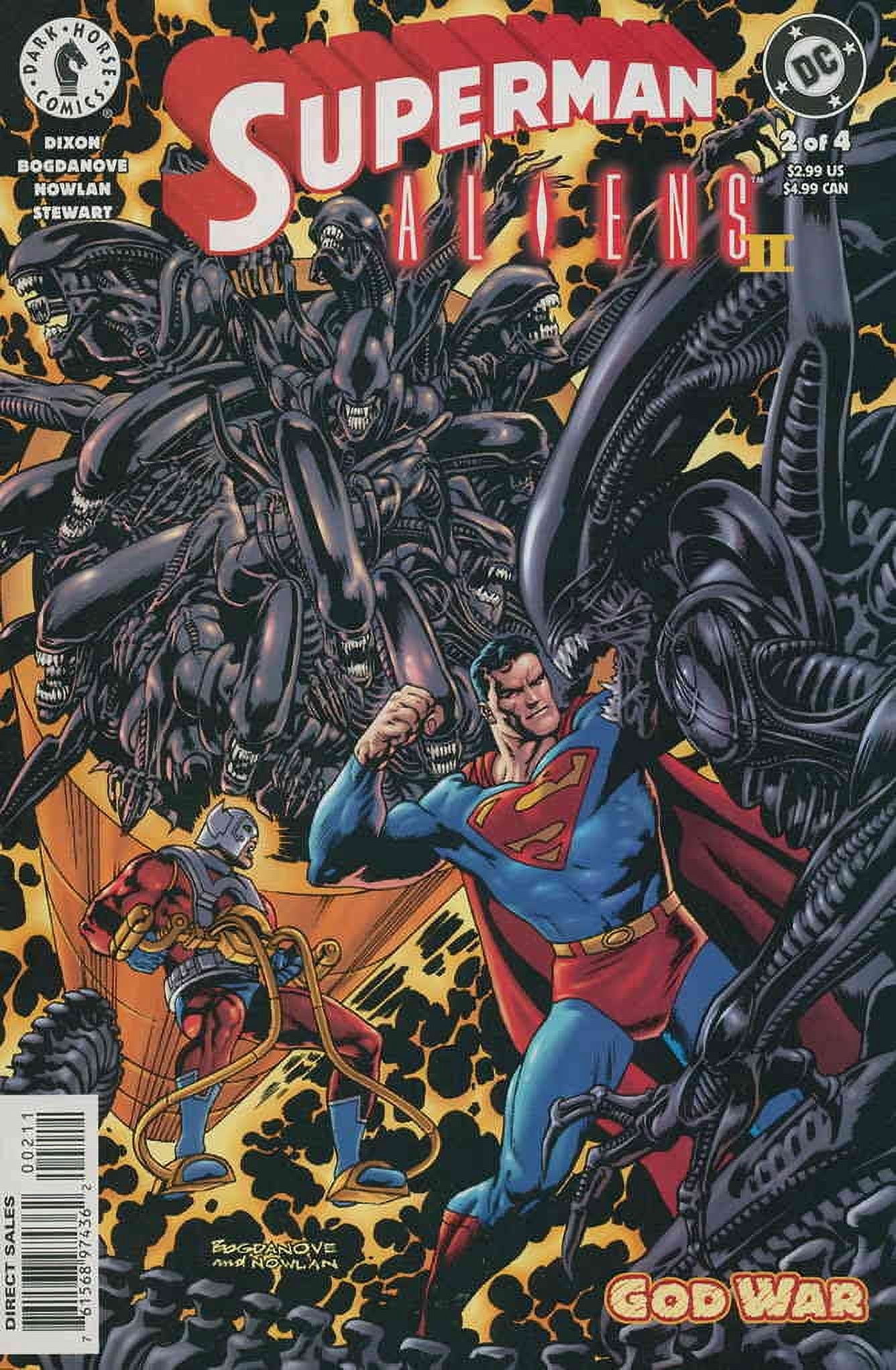 Superman/Aliens 2: God War #2 VF ; Dark Horse Comic Book - Walmart.com