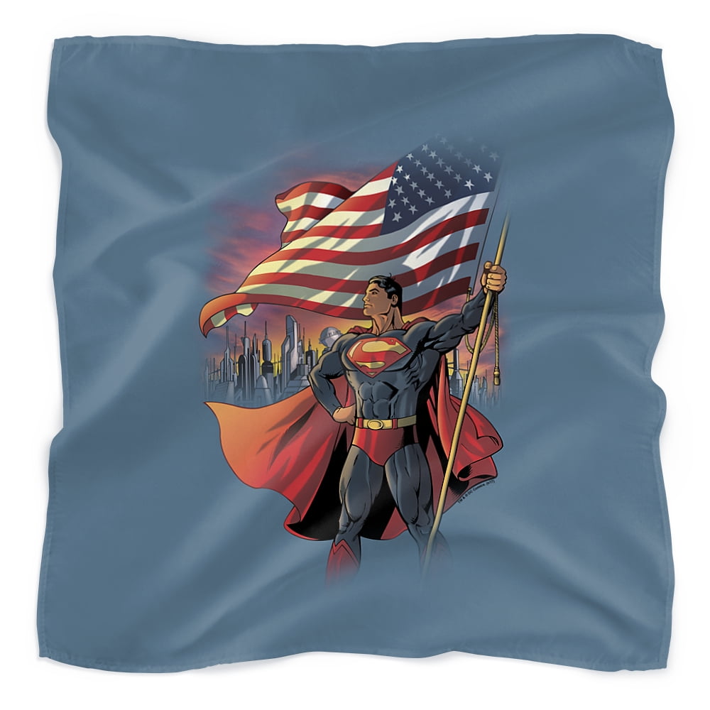 Superman American Hero Bandana (21 in x 21 in) - Walmart.com