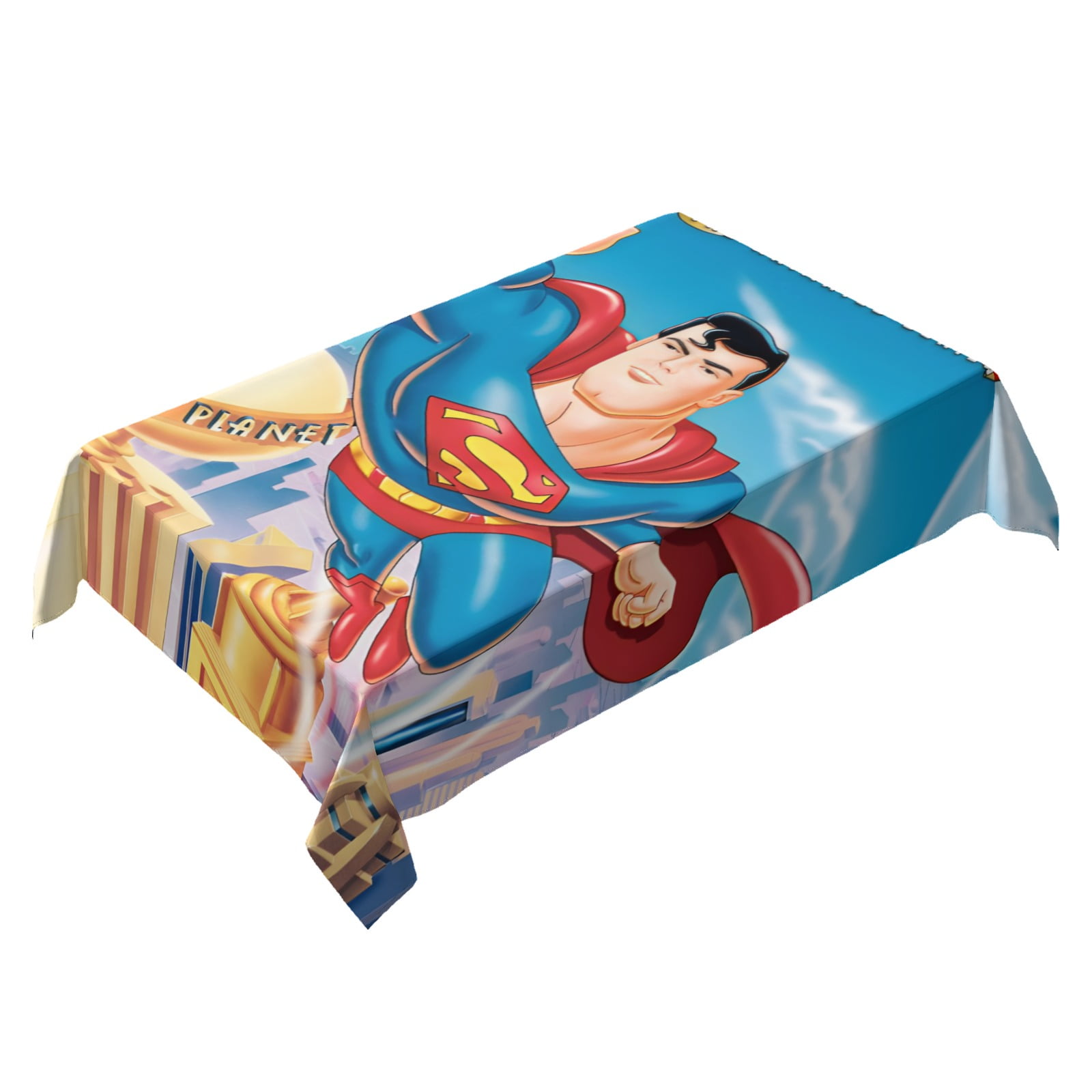 Superman The Animated Series square tablecloth has an iconic print ...