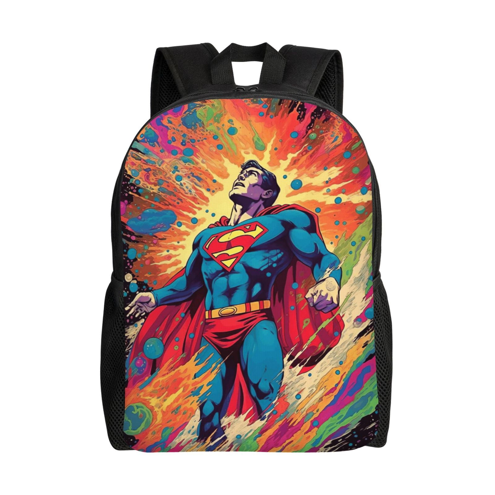 Superman Backpack Large Capacity Laptop bag Suitable for men and women ...
