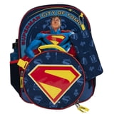 Superman Backpack Set with Backpack, Lunch Bag, Gadget Case, Water ...