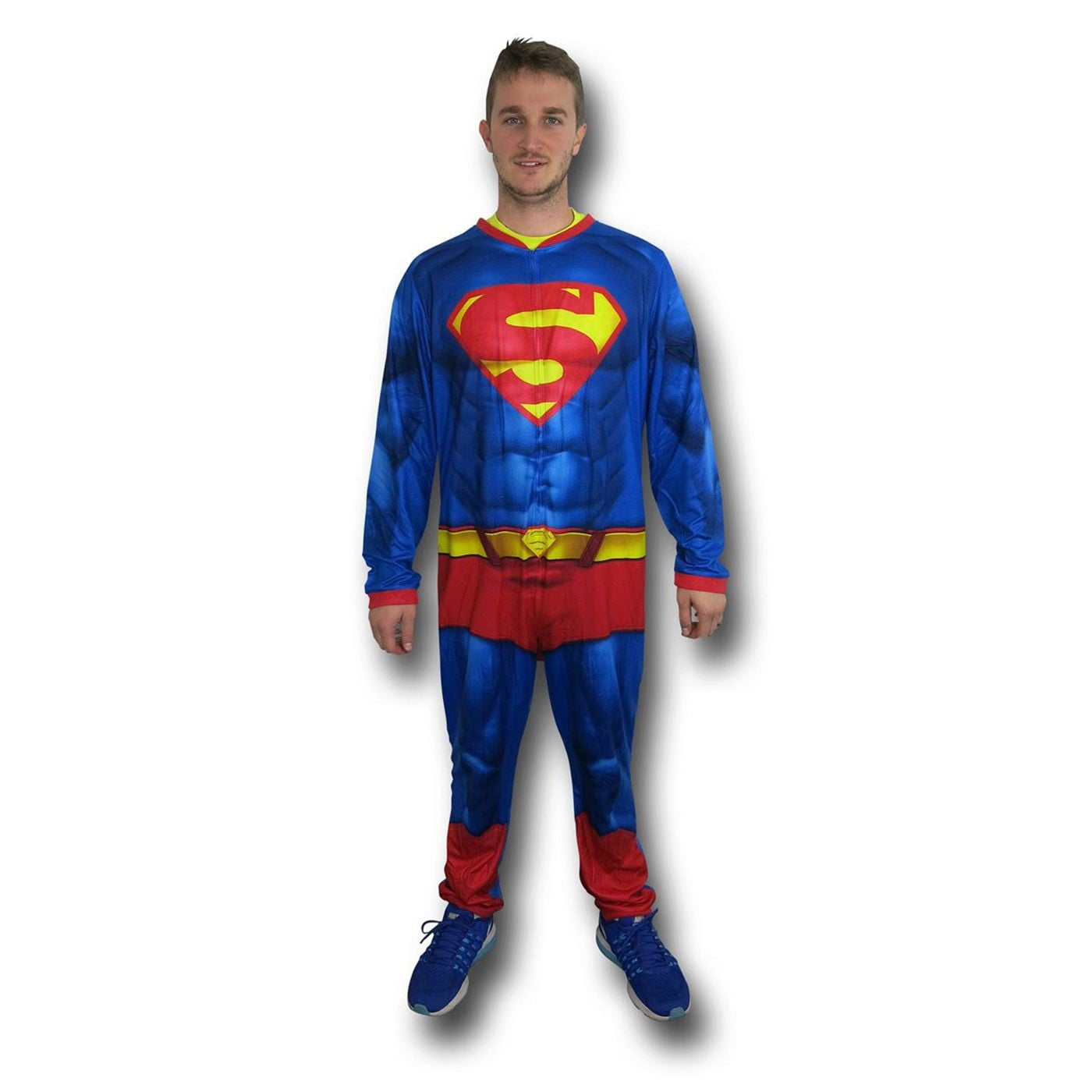 Superman Big Shield Sublimated Union Suit-Large - Walmart.com