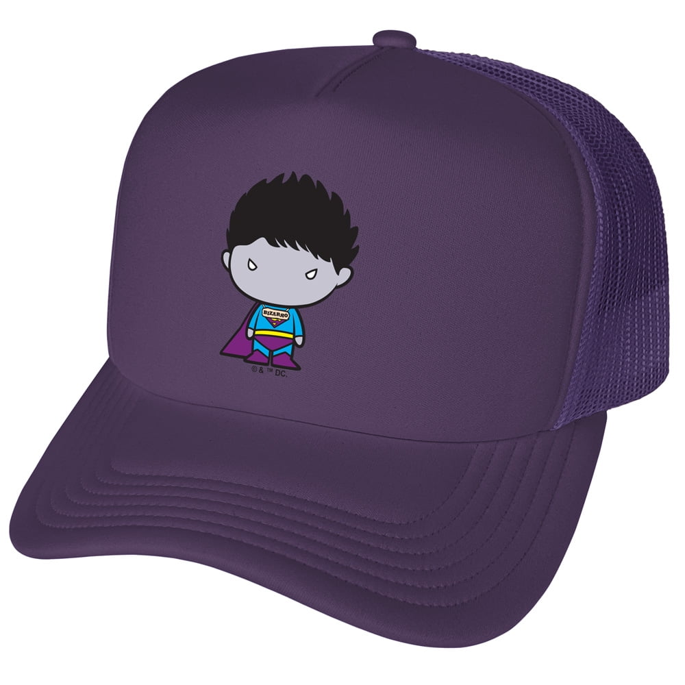 Superman Bizarro Cute Chibi Character Foam Snapback Trucker Hat ...