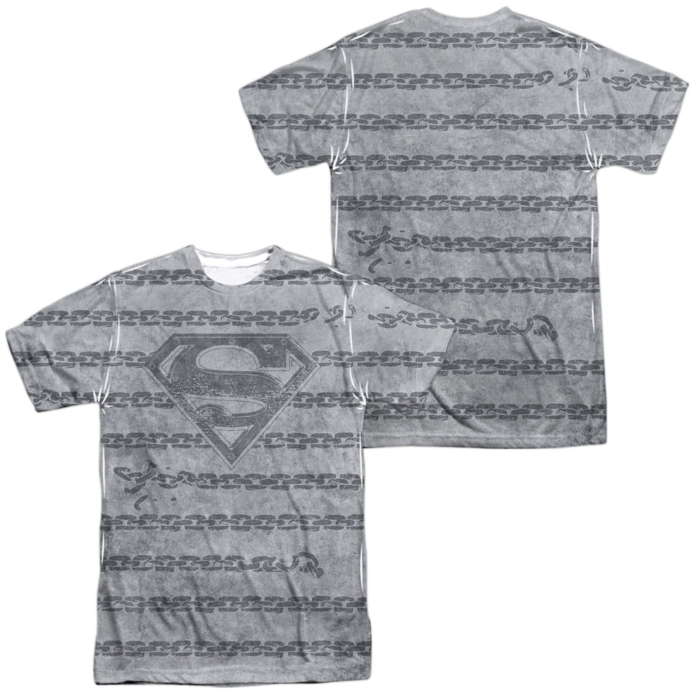 Superman Breaking Chains All Over Unisex Adult Sublimated Costume T ...
