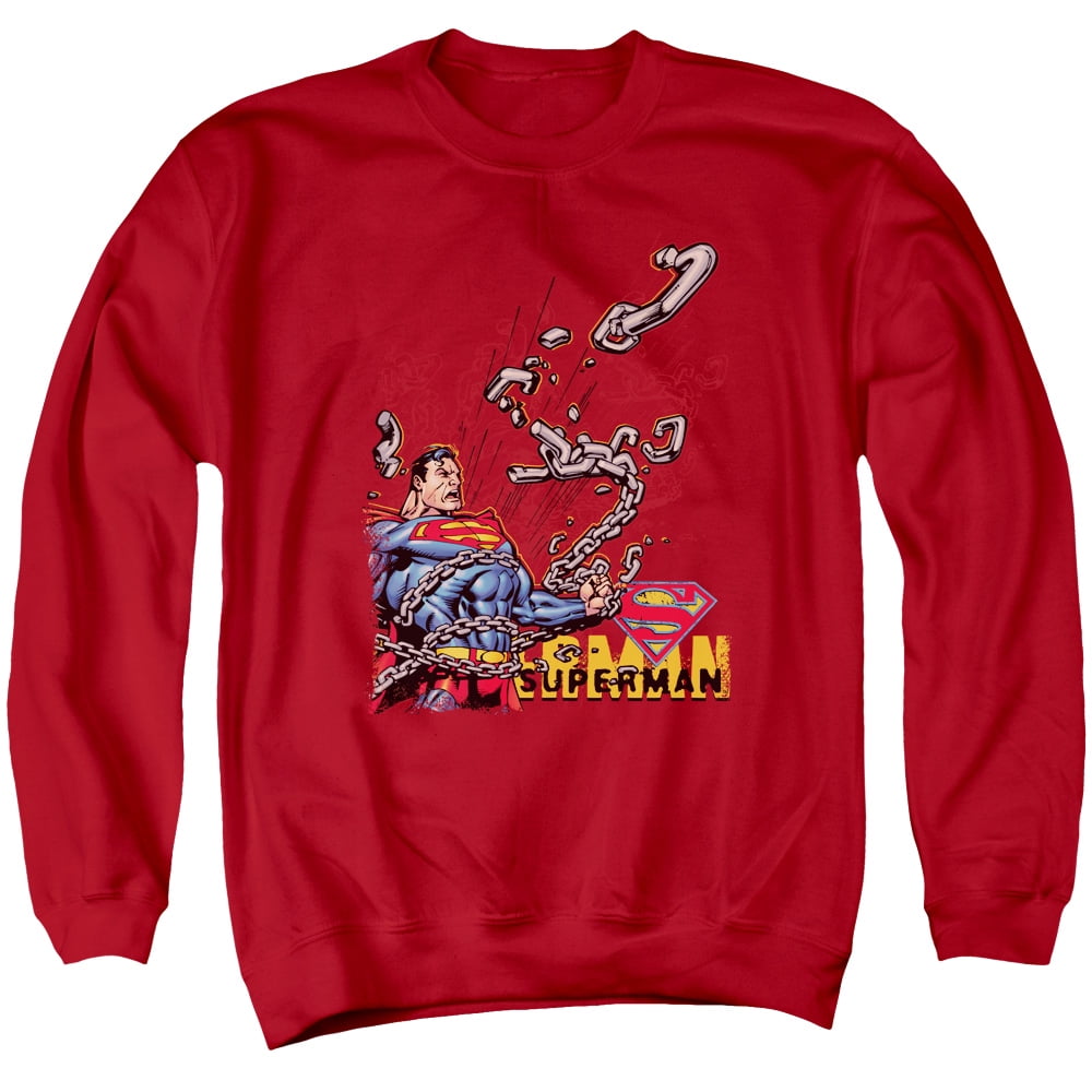 Superman - Breaking Chains - Crewneck Sweatshirt - X-Large - Walmart.com