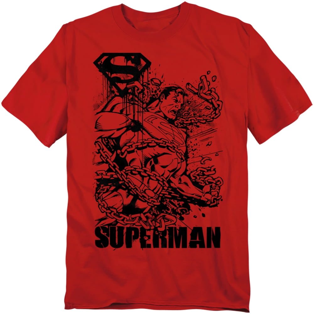 Superman T-Shirt Breaking Chains Unisex Graphic Tee For Men & Women ...