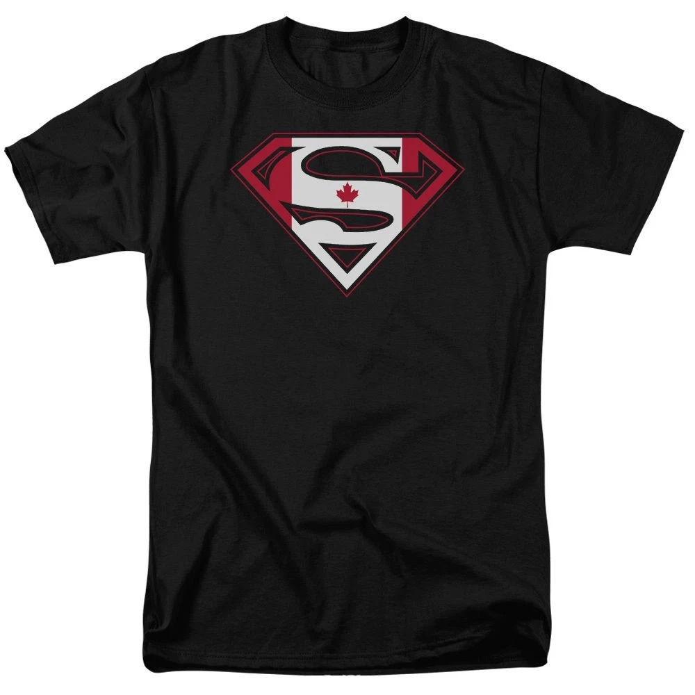 Superman Canadian Shield T-Shirt DC Comics Sizes S-3X NEW - Walmart.com