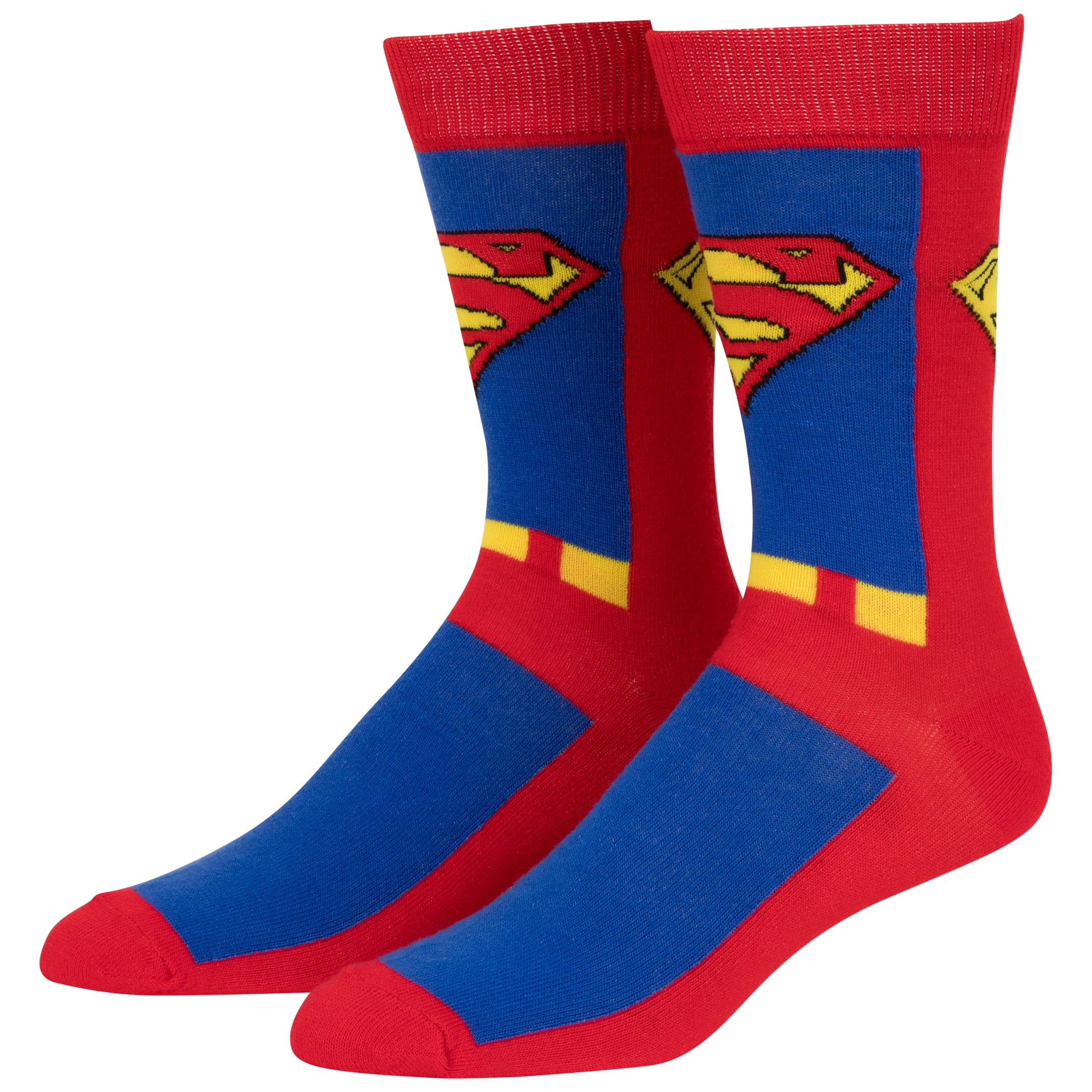 Superman Character Armor Crew Socks - Walmart.com