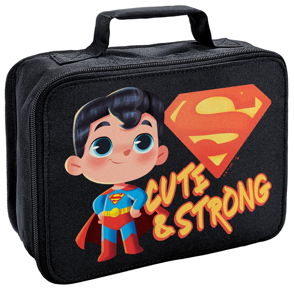 Superman - Character Cute and Strong Insulated Soft Sided Lunch Box ...