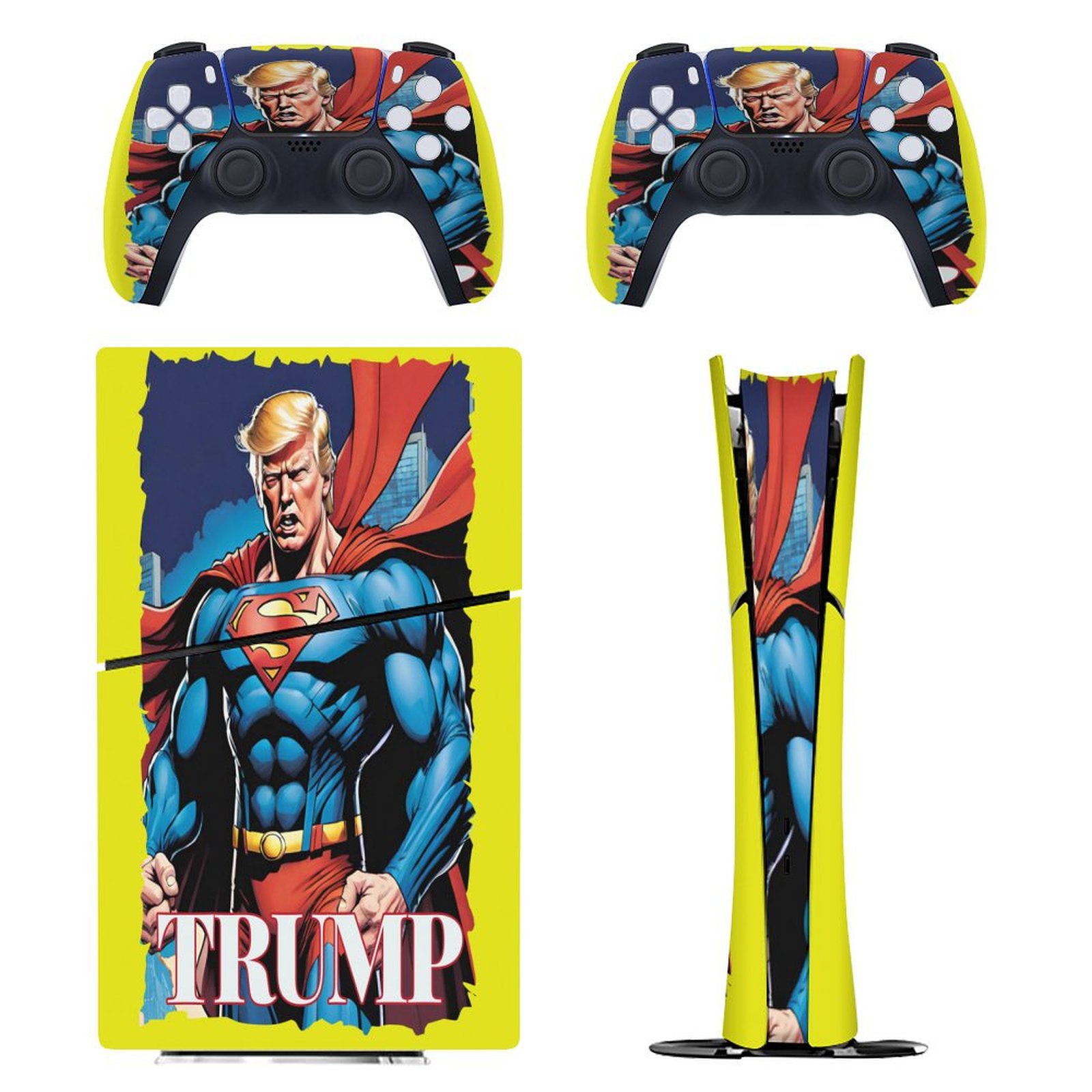 Superman, Chicken, Flags PS5/PS5 Slim Digital Disc Skin Sticker For ...