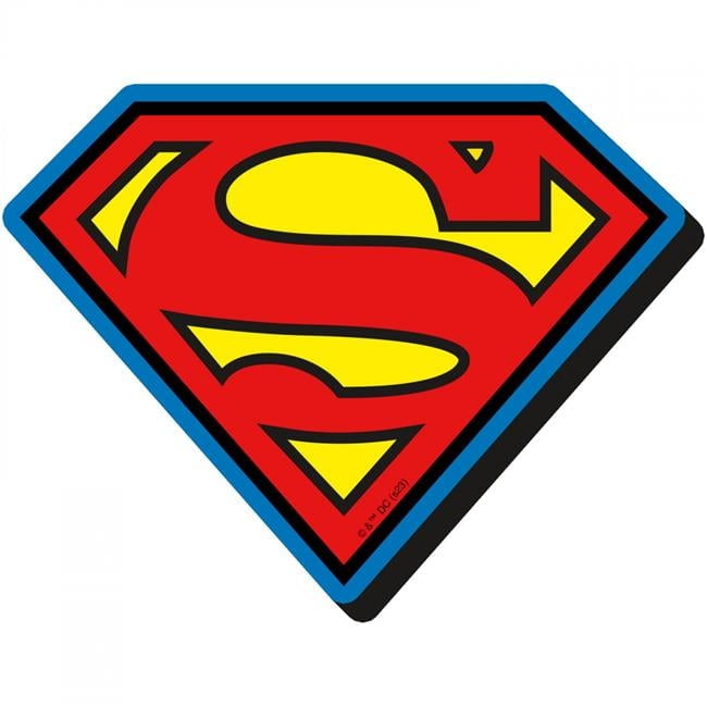Superman Classic Logo Chunky Magnet - Walmart.com