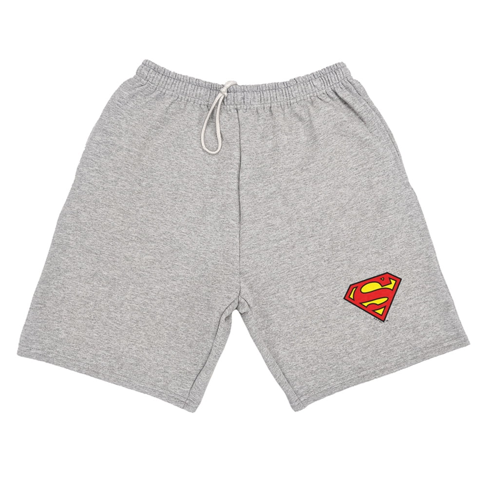 Superman Classic S-Shield Logo Mens Sweat Shorts - Walmart.com