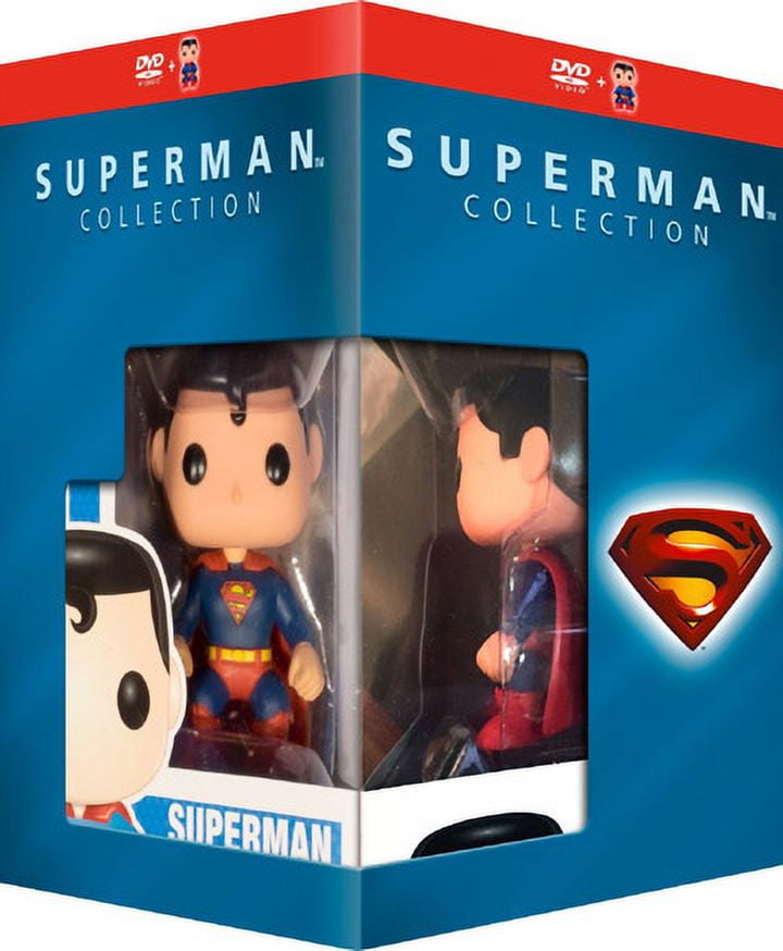 Superman Collection - 5-DVD Box Set & Superman FUNKO Figurine ...