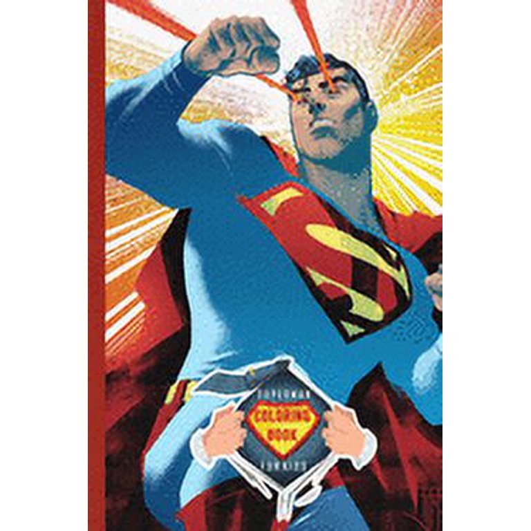 superman coloring book pages