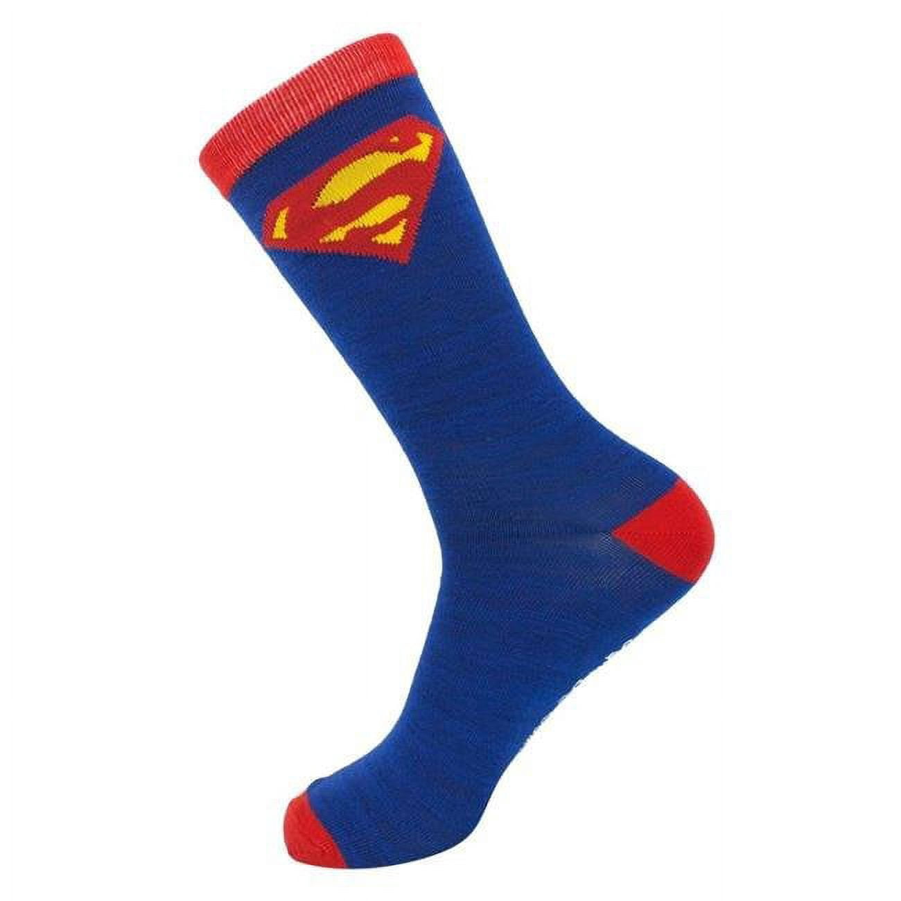 Superman Costume Crew Socks - Walmart.com