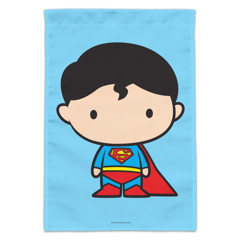 Superman Cute Chibi Character Garden Yard Flag - Walmart.com