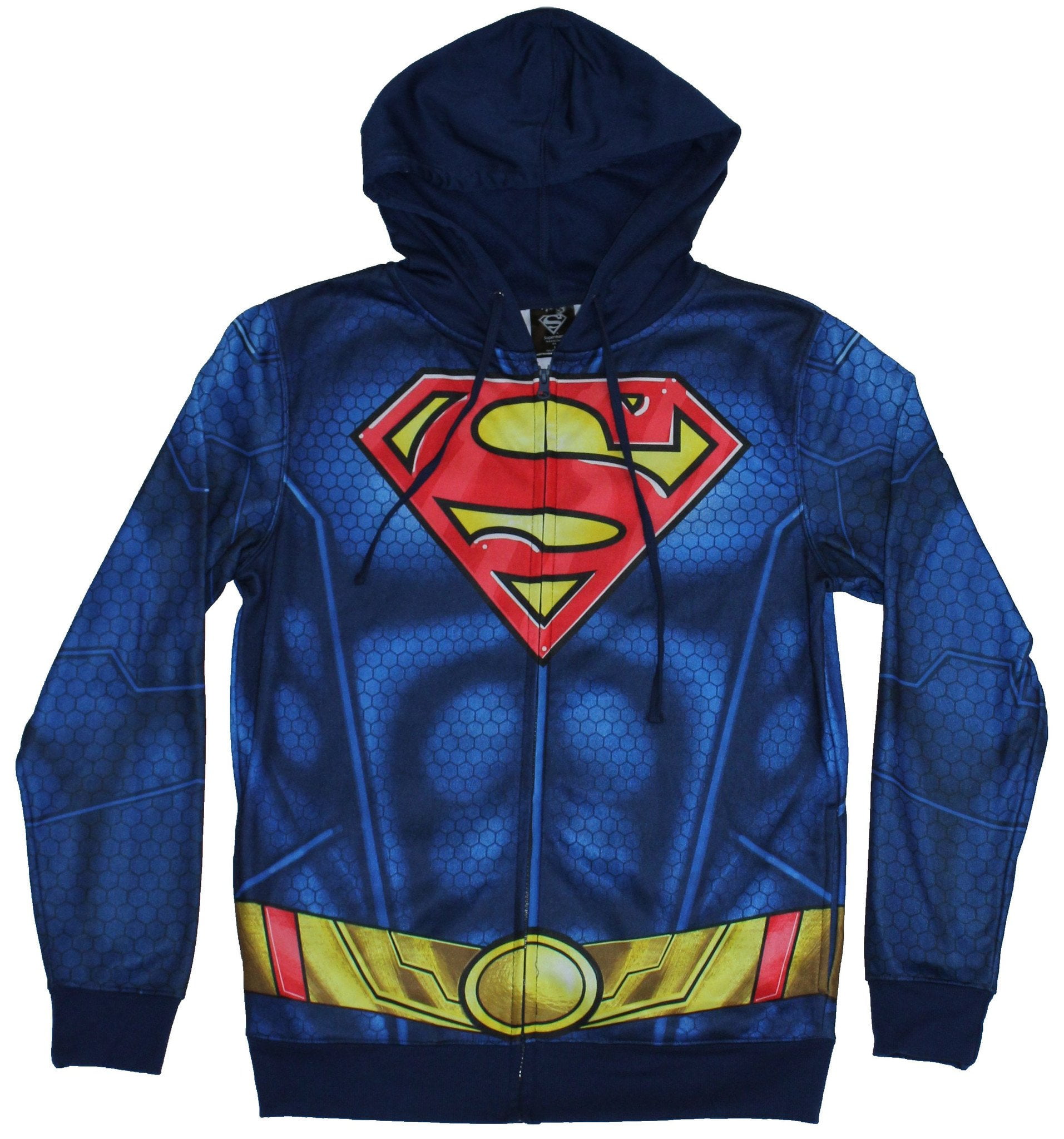 Superman (DC Comics) Mens Hoodie Sweatshirt - Sublimation Abbed Classic ...
