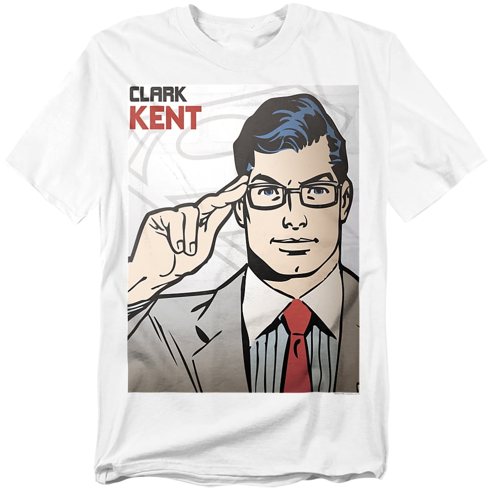 Superman(Dc) T-Shirt Clark Kent Cover Unisex Graphic Tee For Men ...