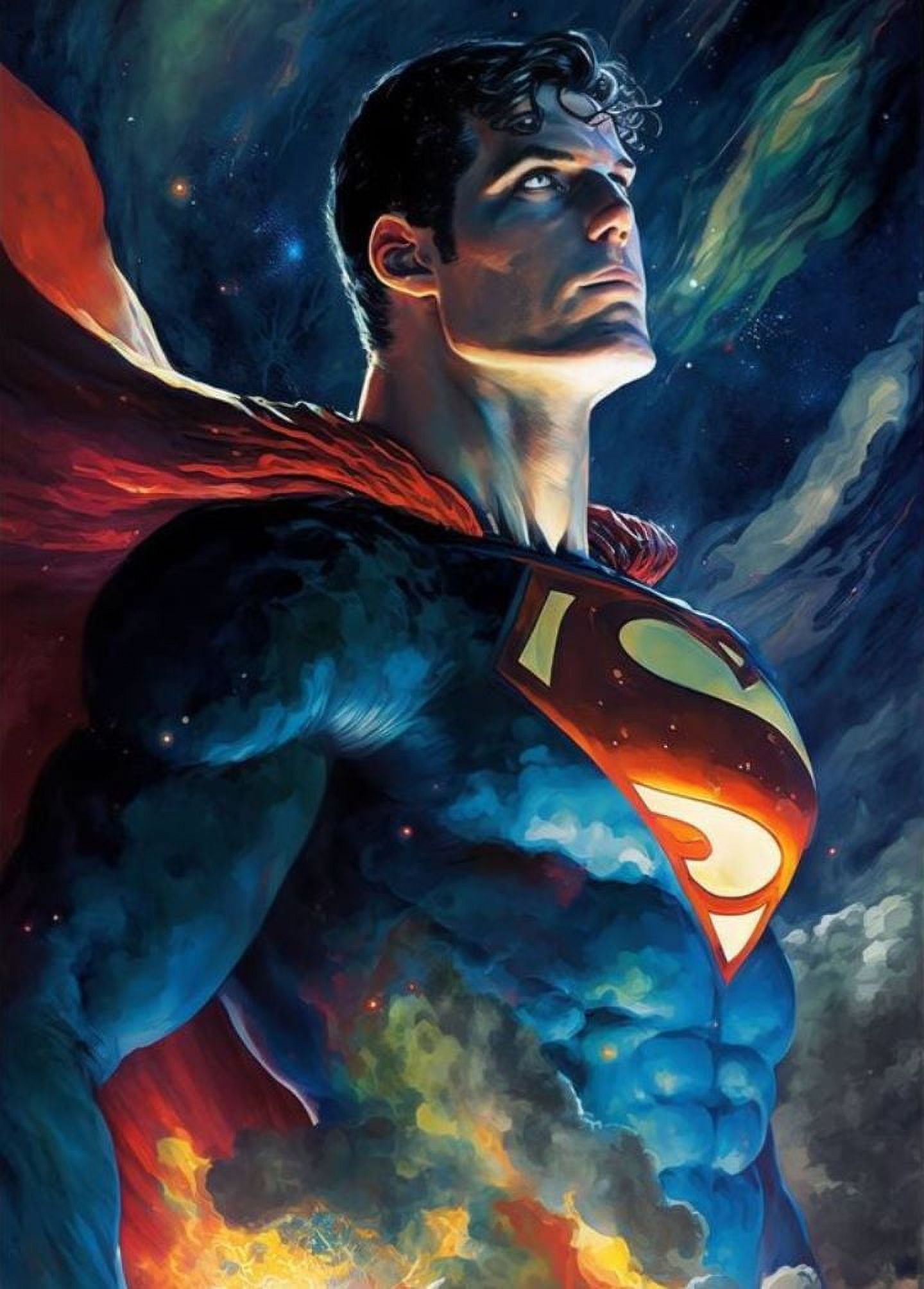 Superman Diamond Art Painting Kits, Diamond Art, Full Drill 5d Diamond ...