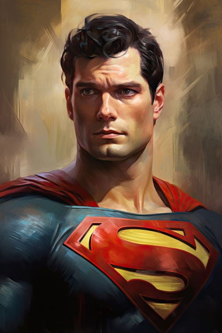 Superman Diamond Art Painting Kits for Adults- Clark Kent Diamond ...