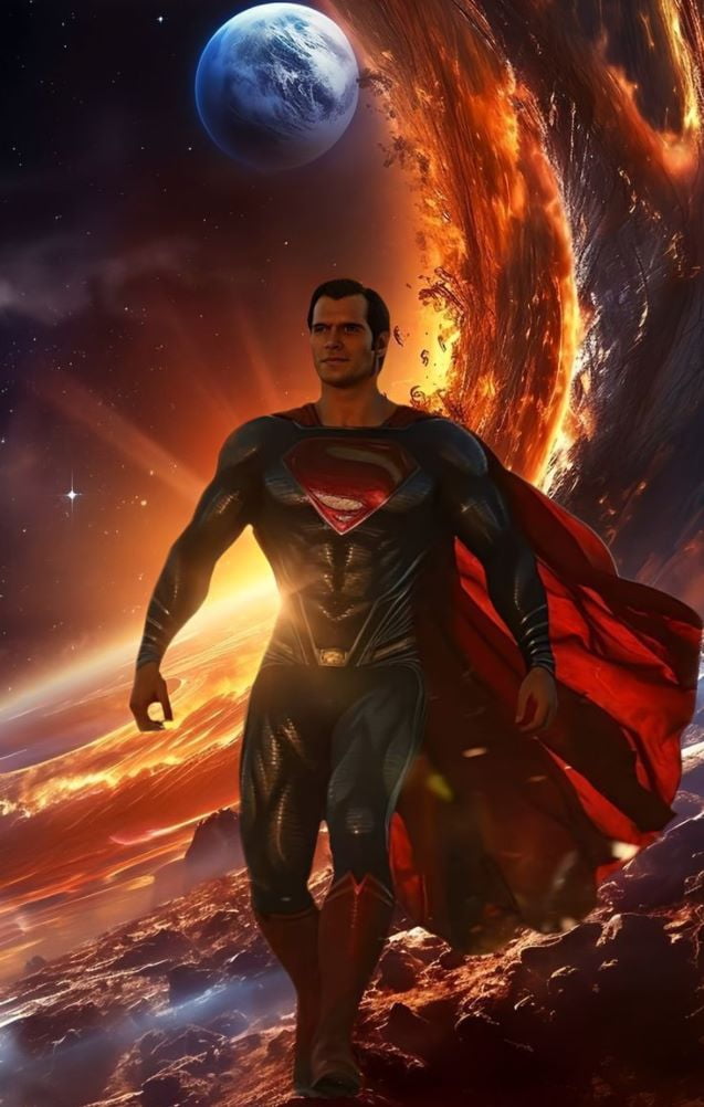 Superman Diamond Painting Kits for Adults, Diamond Art Justice 5D DIY ...