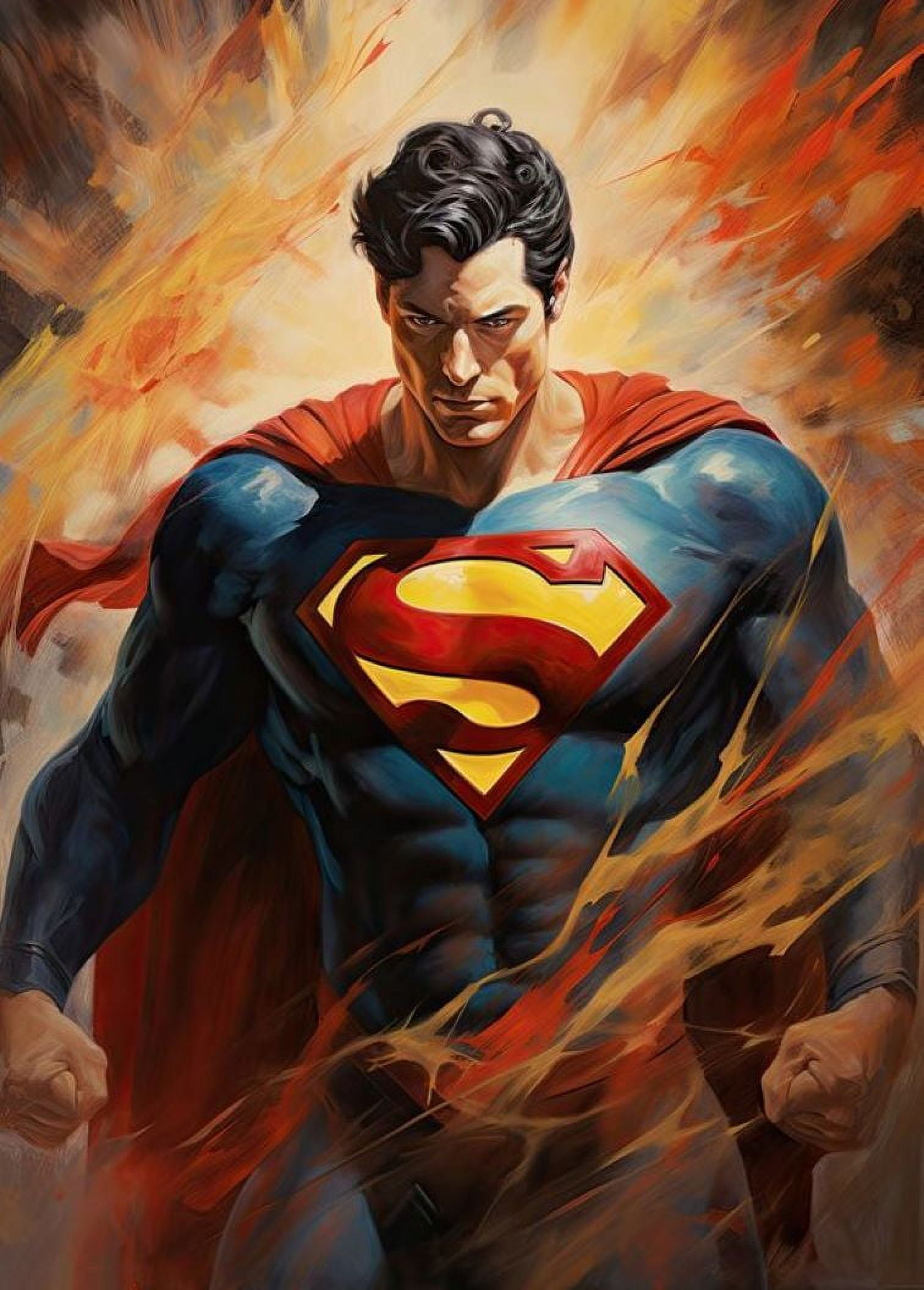 Superman Diamond Painting Kits for Adults Diamond Art Full Drill ...