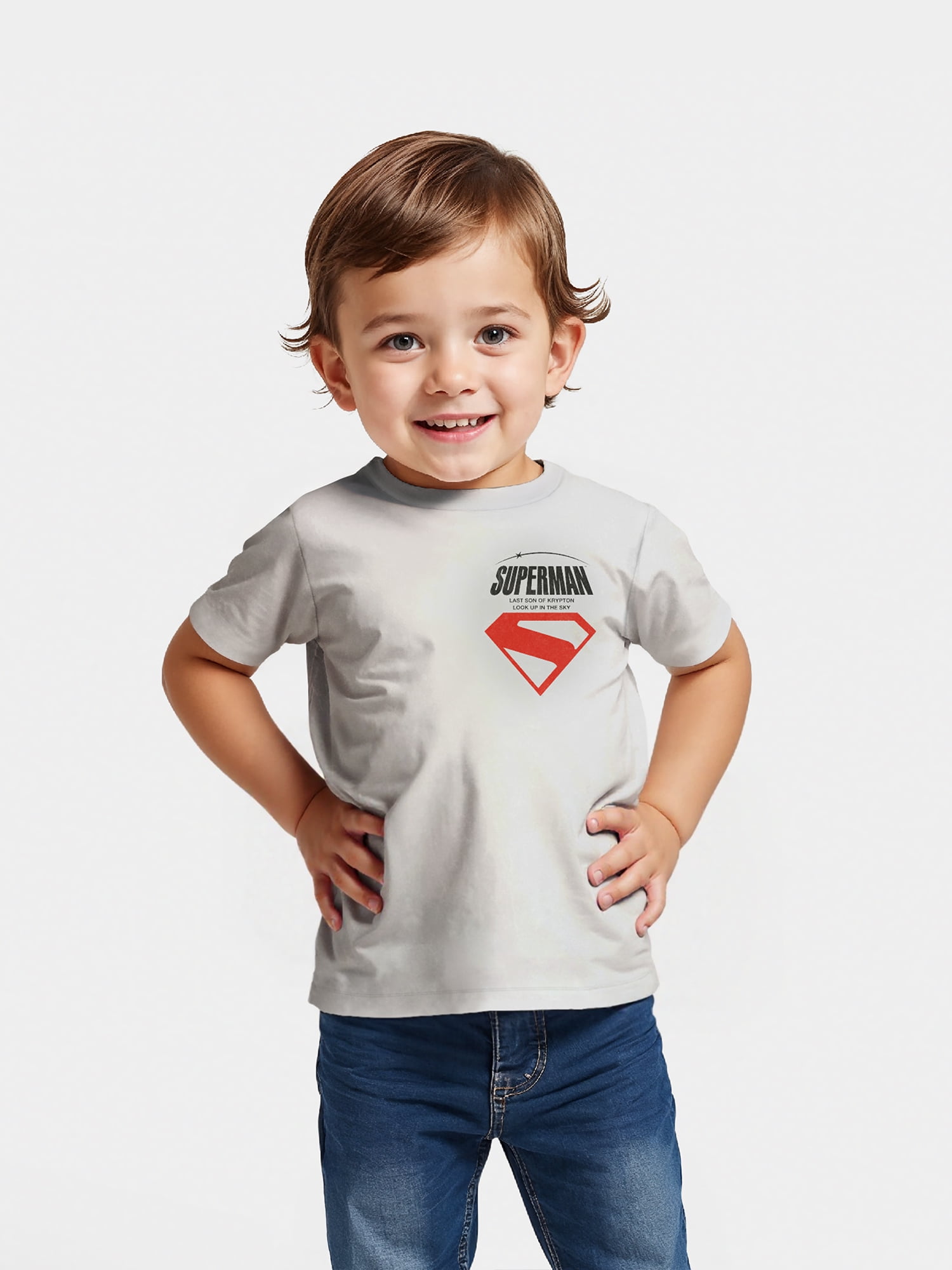 Superman Flyer, Graphic Short Sleeve T-Shirt, Boys, XS-XXL - Walmart.com