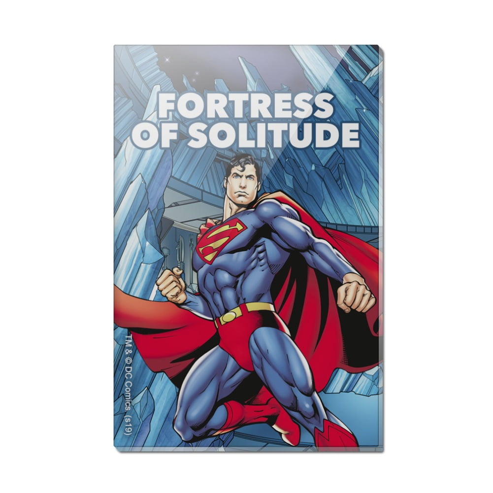 Superman Fortress of Solitude Rectangle Acrylic Fridge Refrigerator ...