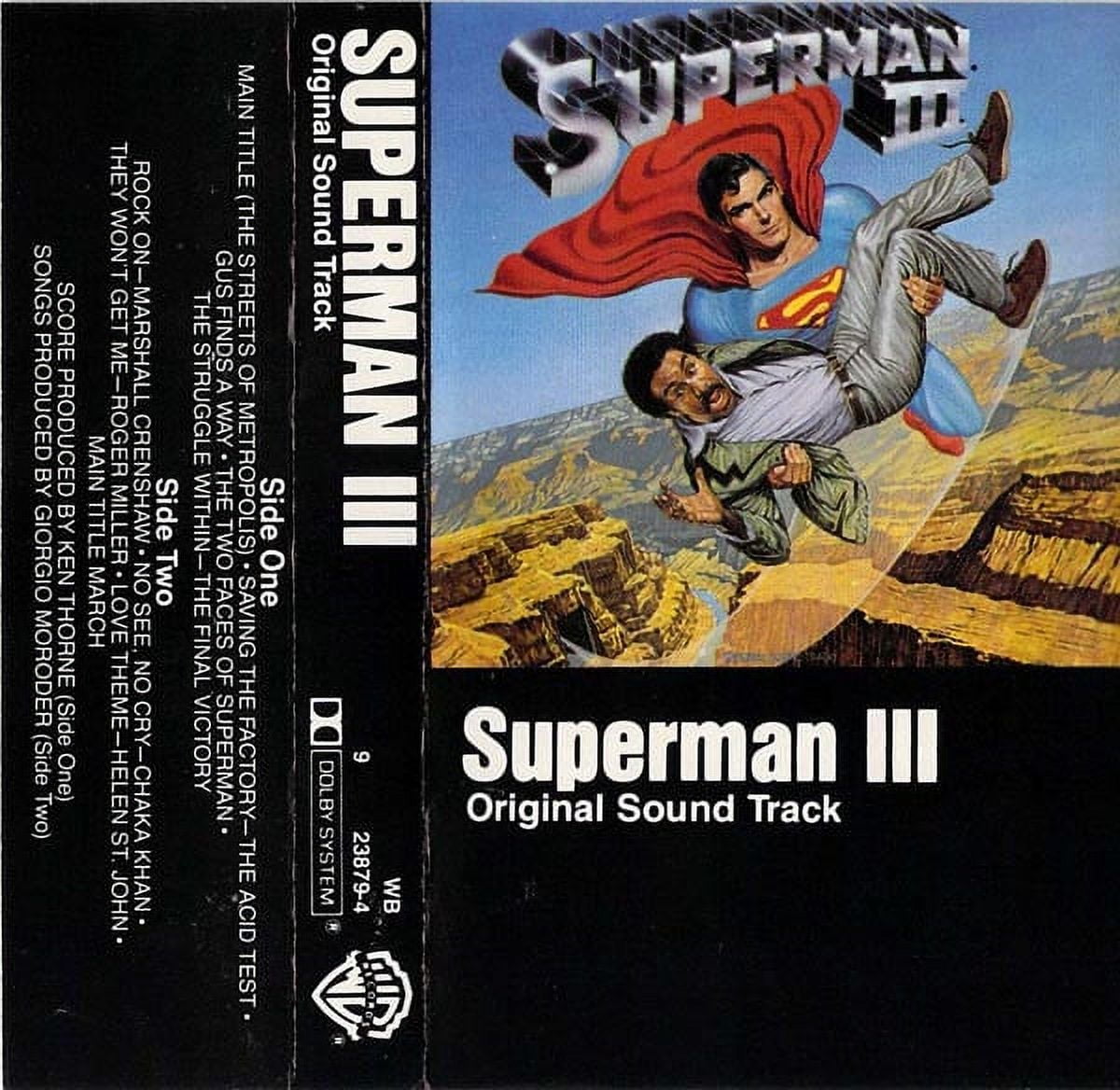 Superman III (Original Sound Track) (Cassette) - Walmart.com