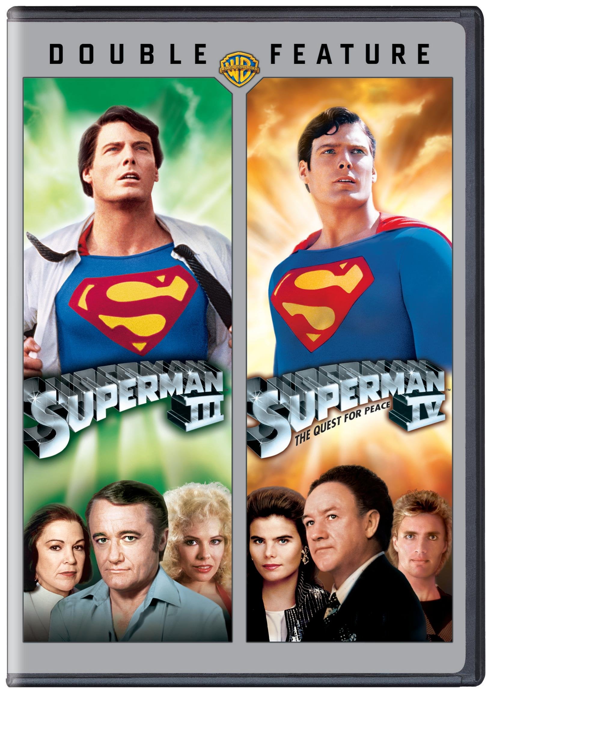 Superman III/Superman IV (DVD Double Feature) [DVD] - Walmart.com