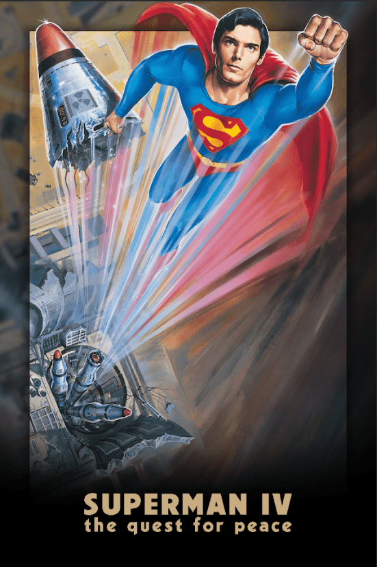 Superman IV: The Quest for Peace (1987) 24x36 Movie Poster, Christopher ...