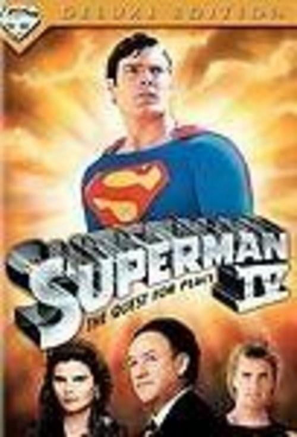Superman IV: The Quest for Peace (Deluxe Edition) - DVD - Walmart.com