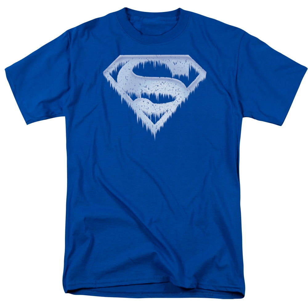 Superman Ice And Snow Shield Officially Licensed Adult T Shirt ...