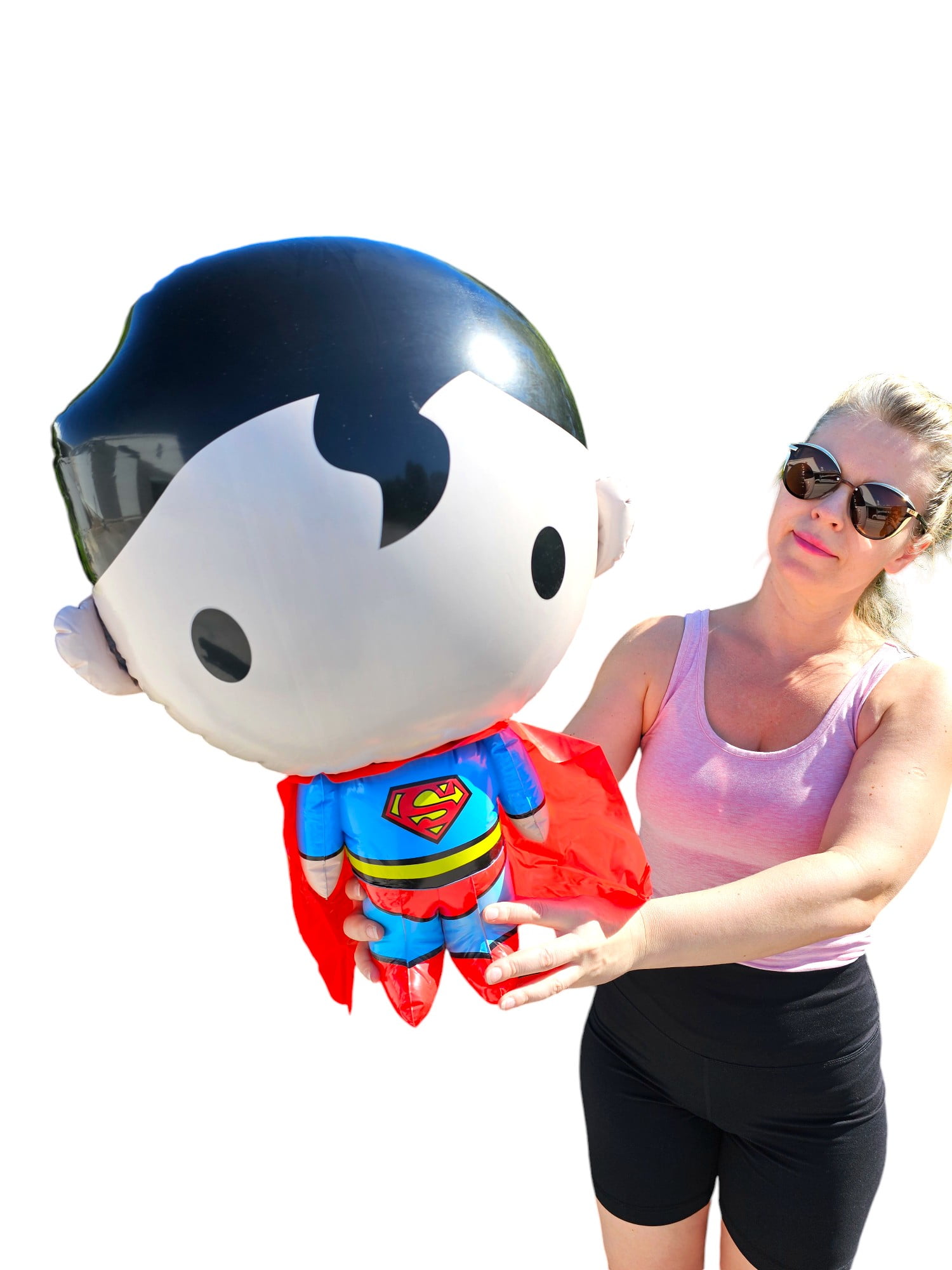 Superman Inflate (1 Pack) (24 Inch) Vinyl Pool Inflate Themed Party ...