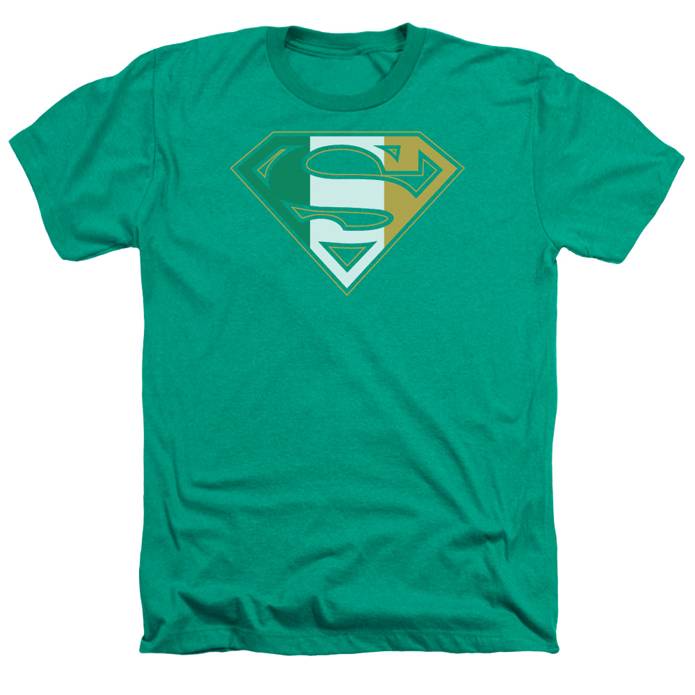 Superman - Irish Shield - Heather Short Sleeve Shirt - Large - Walmart.com