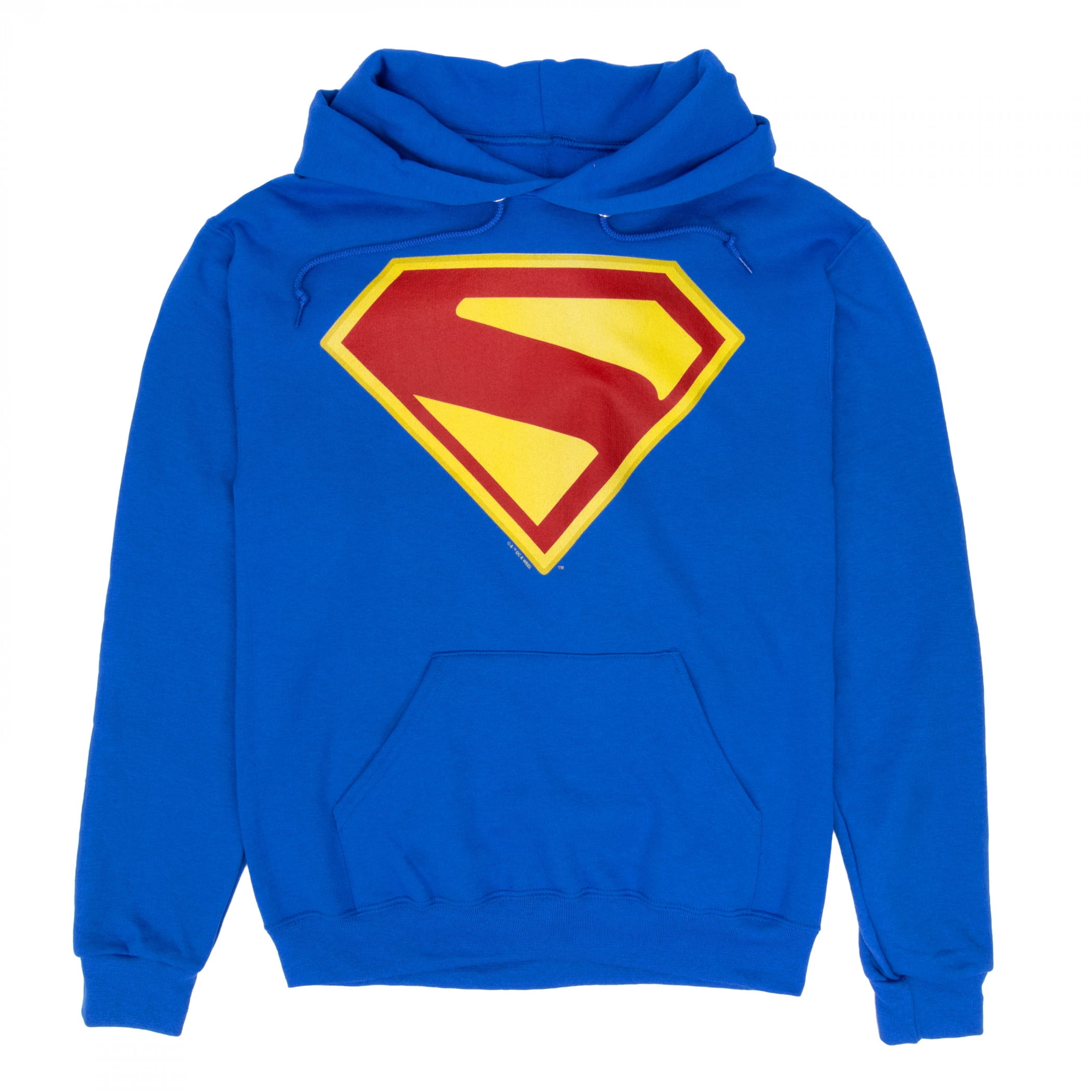 Superman James Gunn Logo Blue Hoodie-XLarge - Walmart.com