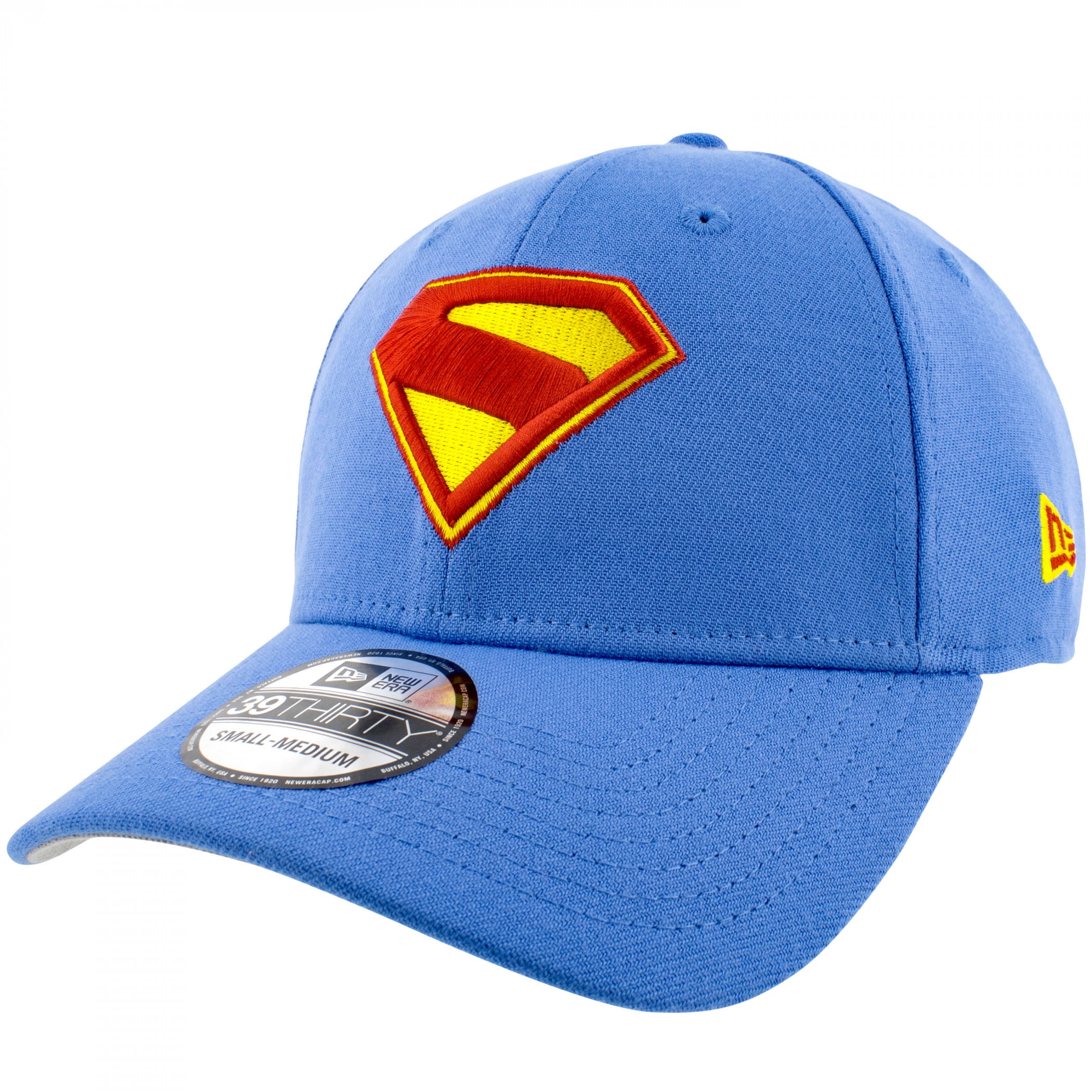 Superman James Gunn Logo New Era 39Thirty Fitted Hat-Large/XLarge - Walmart.com