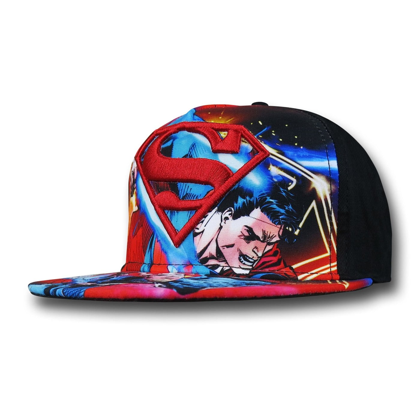 Superman Kids Sublimated 5 Panel Cap - Walmart.com